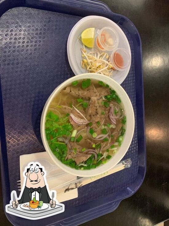 Menu au Pho Anh Hieu restaurant, Moscou