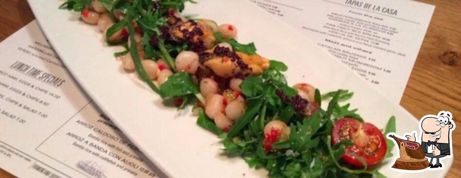 Menu of Tapas Brindisa South Kensington pub & bar, London, 7-9 ...