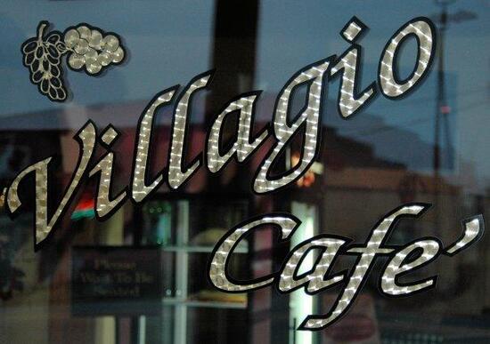 Menu at Villagio Cafe, Chocowinity