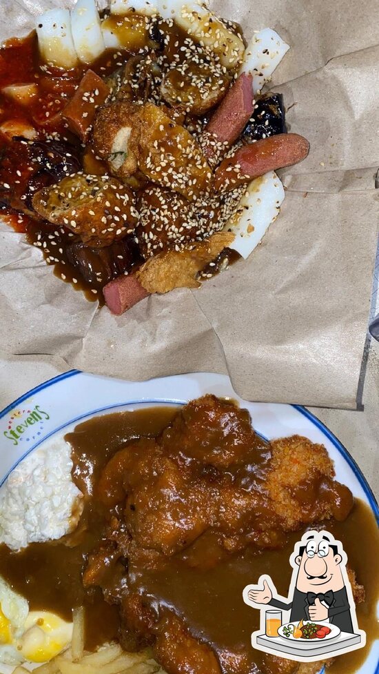 Menu at Steven Western Corner restaurant, Petaling Jaya
