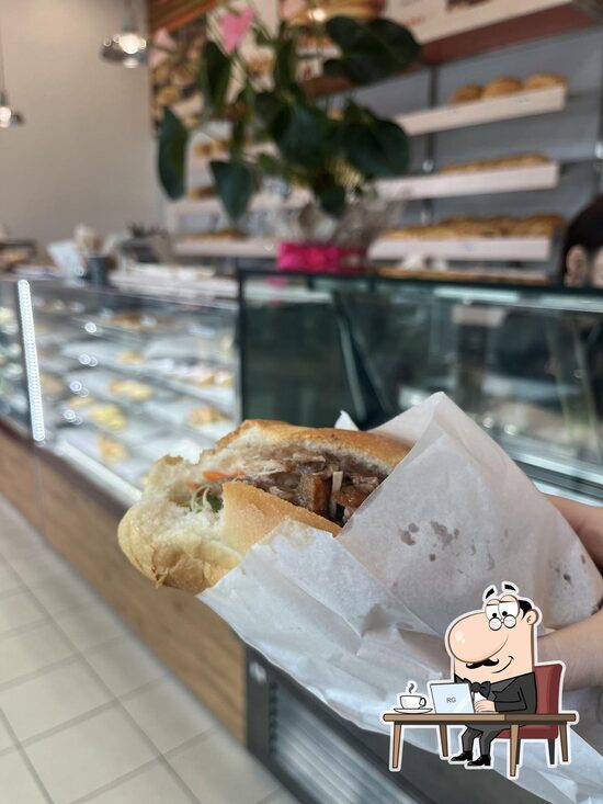 Menu at Bluewater Bakery, Redcliffe