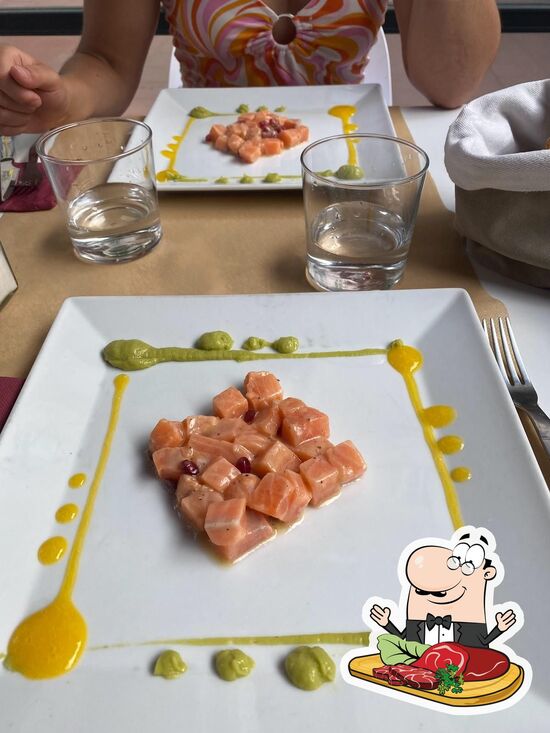 Menu at L'R restaurant, Menton
