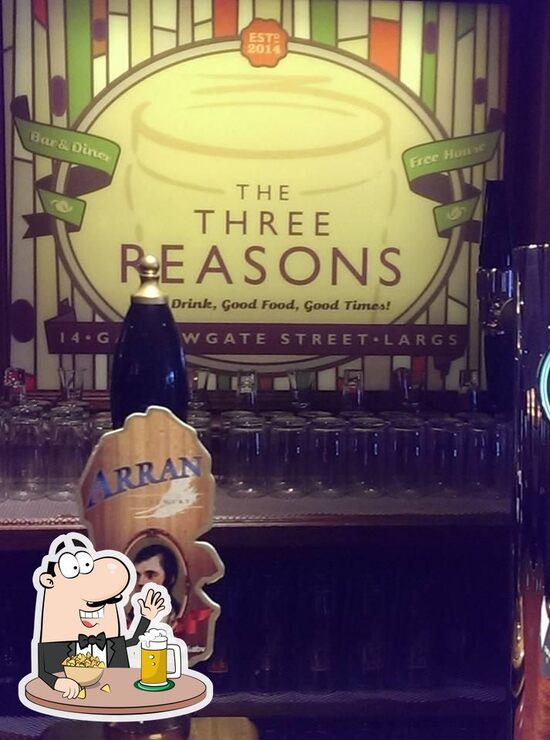 Menu at The Three Reasons pub & bar, Largs