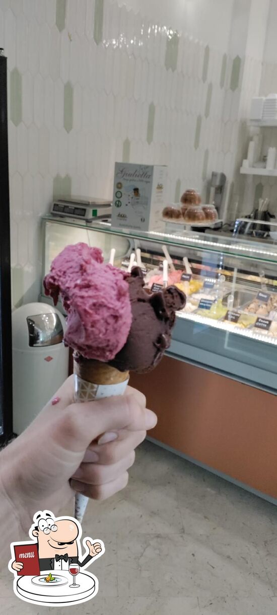 Menu da Già Gelato caffè bar, Roma