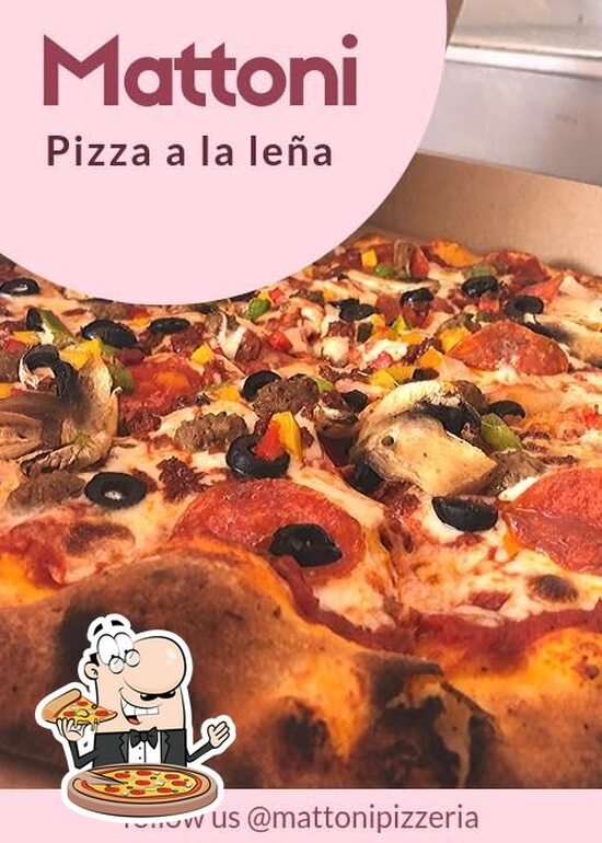 Menu at Mattoni Pizza A La Leña restaurant, Guaymas