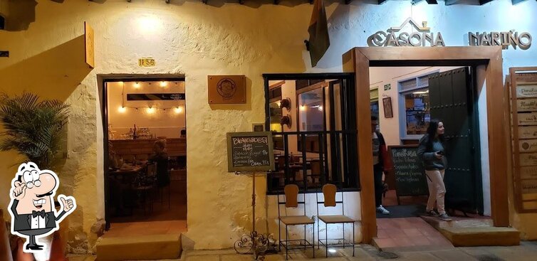 Menu at Happy Monkey restaurant, Villa de Leyva