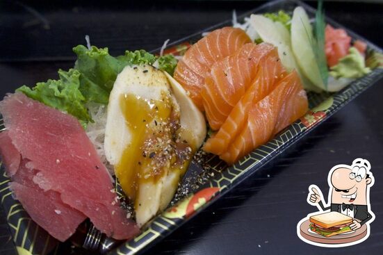 Menu at HOYA SUSHI restaurant, Toronto