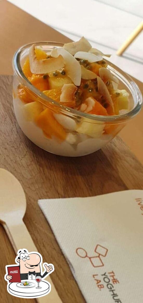 Menu at The Yoghurt Lab restaurant, Dubai