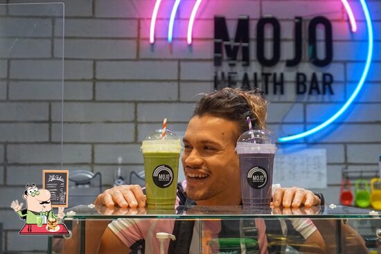 Menu at Mojo Health Bar, Dublin
