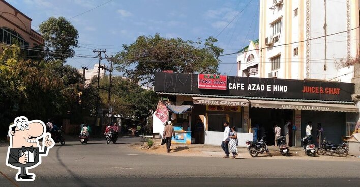 Menu at Cafe Azad-e-hind, Hyderabad