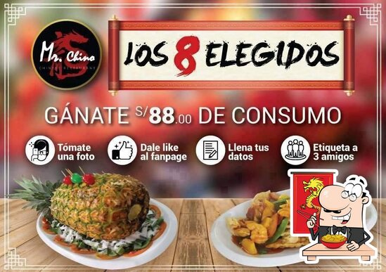 Mr. Chino restaurant, Santiago de Surco, El Polo 366 - Restaurant menu ...