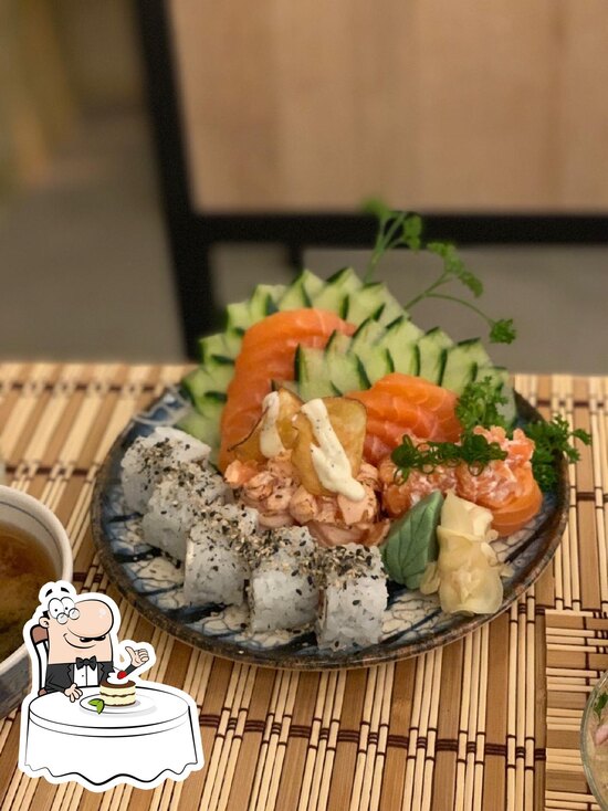 Menu at Murasaki Sushi restaurant, Uberlândia