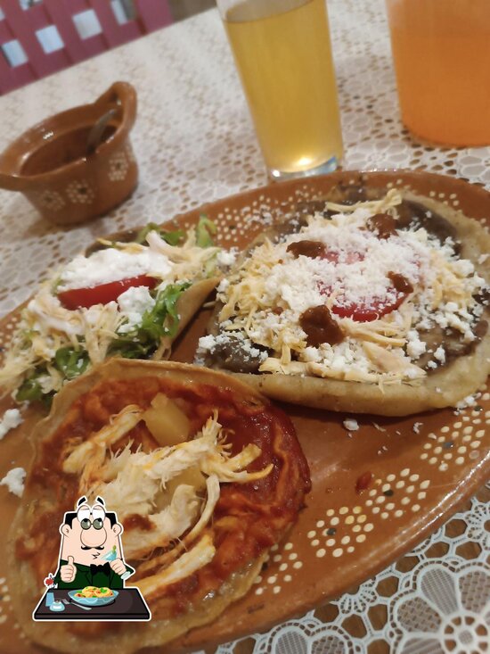 Menu at “La tía Julia” cocina. restaurant, Xalapa