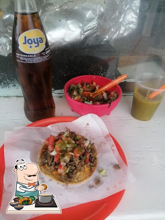 Menu at Tacos Pio restaurant, Reynosa