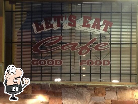 Menu at Lets Eat Cafe, Scottdale