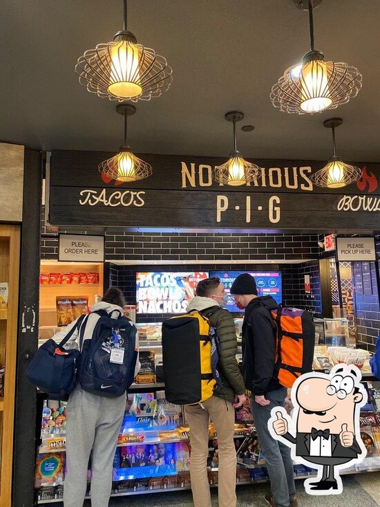 Menu at Notorious PIG BBQ, Newark, Terminal C