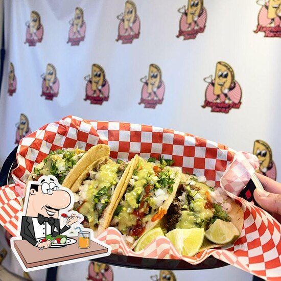 Menu at Juanderful Tacos restaurant, Phoenix