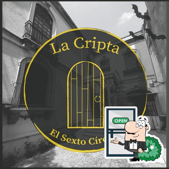 Menu at La Cripta " El Sexto Círculo" restaurant, Mexico City