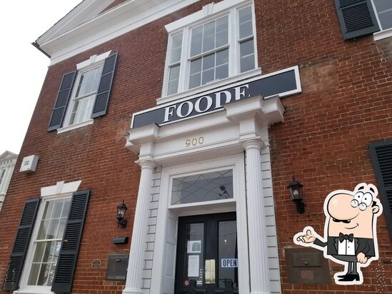 Menu at Foode restaurant, Fredericksburg, 900 Princess Anne St