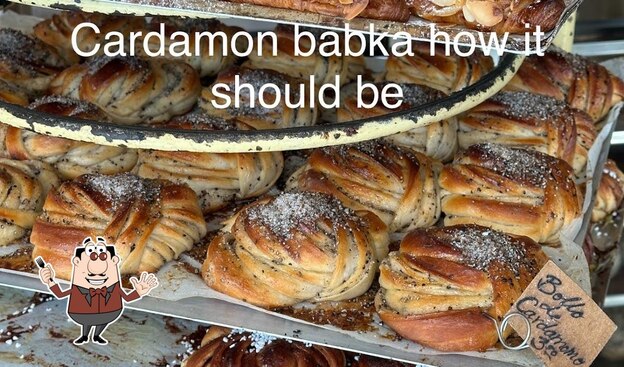 Menu at Barbara Bakery, Barcelona
