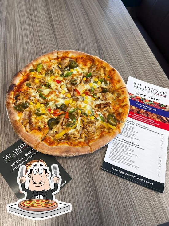 Pizzeria-Grillroom Mi Amore, Noordscheschut - Restaurant menu, prices ...