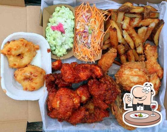 Menu at SFC Seoul Fried Chicken restaurant, Edmonton, b 104 St NW