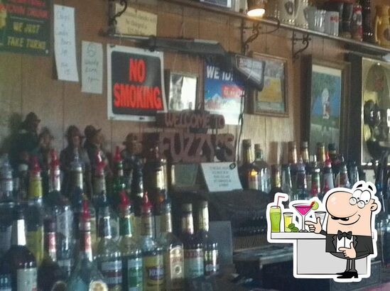 Menu at Fuzzy's Bar, Crivitz