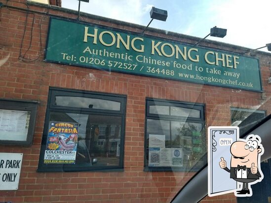 Menu at Hong Kong Chef fast food, Colchester