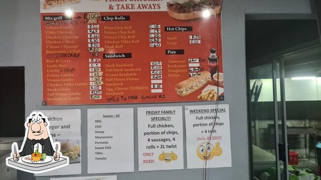 WAJA'S takeaways and catering, Cape Town - Restaurant menu, prices and ...