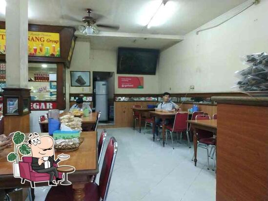 Menu at RM Putra Minang restaurant, Tangerang, Jl. Jombang Raya No.1B