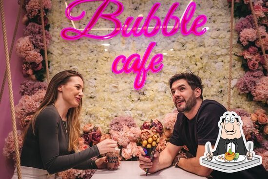 Menu at Bubble Cafe, Niš