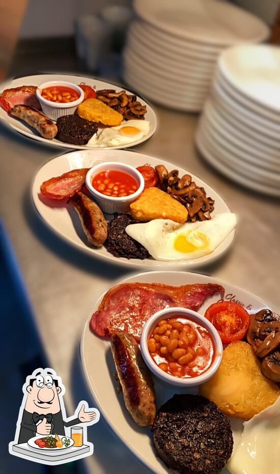 Menu at Bean Scene cafe, Everton