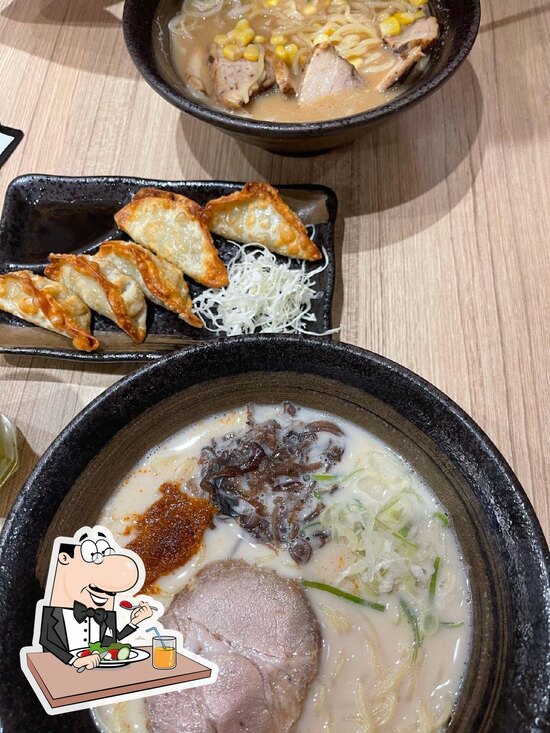Menu at Ramen Habu restaurant, Bang Kaeo