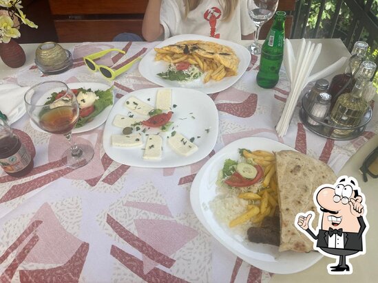 Menu at Hindin Han restaurant, Mostar
