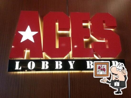 Menu at Aces Lobby Bar, Grapevine