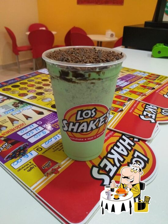 Menu at Los Shakes, Uberaba