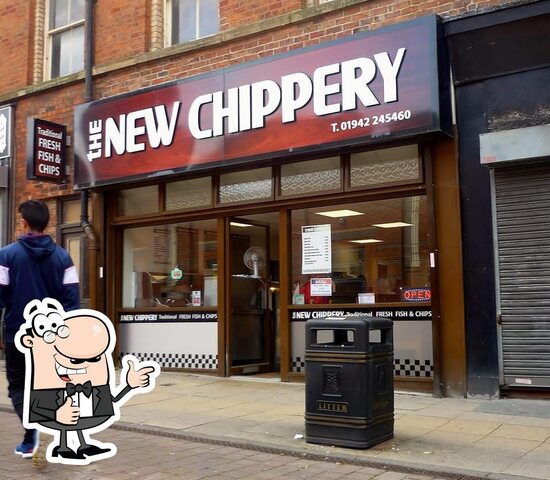 Menu at The New Chippery restaurant, Wigan, Market St