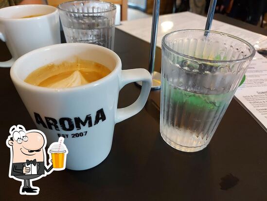 Menu at Aroma Coffee & Kitchen cafe, Wishaw