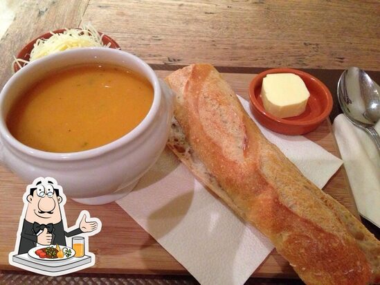 Menu at Caseus, Uccle