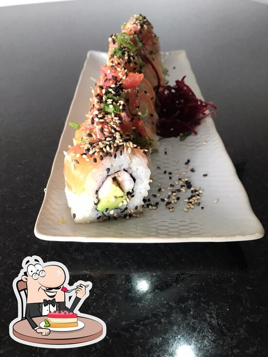 Menu at KAWA SUSHI restaurant, Tijuana