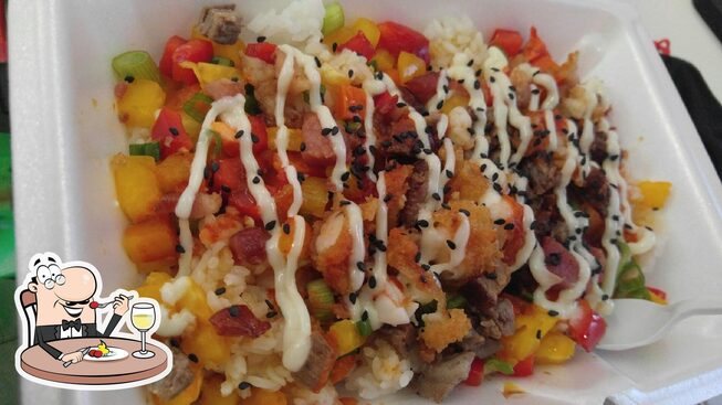 Menu at Stingray Sushifusion Truck, Rochester