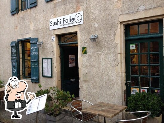 Menu at Sushi Folie restaurant, La Flotte