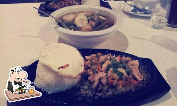 Menu at Dencio's restaurant, Angeles