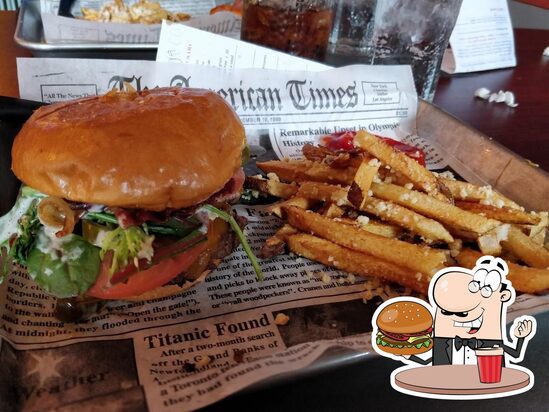 Menu at State Burger Co. restaurant, Bellefonte