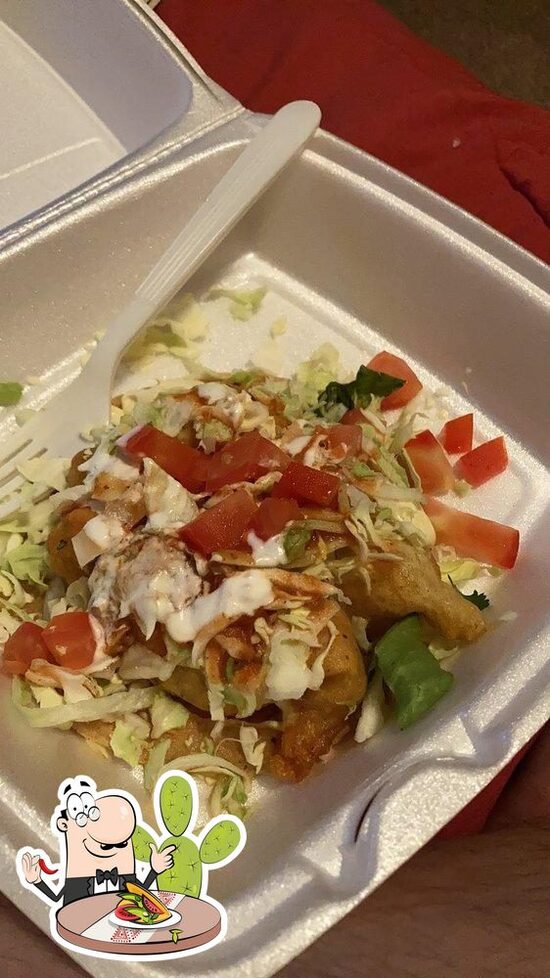 Carta del restaurante El Taco Rico, Porterville