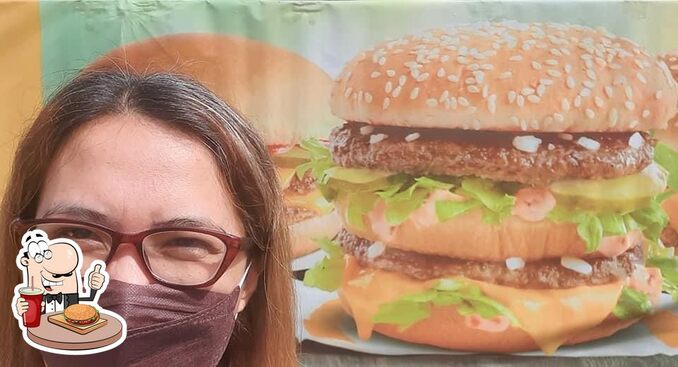 Menu at McDonald's Pagsanjan restaurant, Pagsanjan