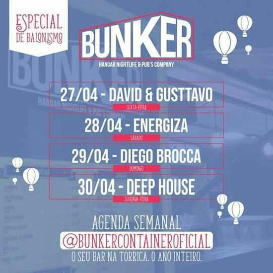 Menu at Bunker Container Bar, Torres