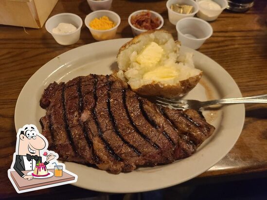 Menu at The Steer Barn, Upper Sandusky