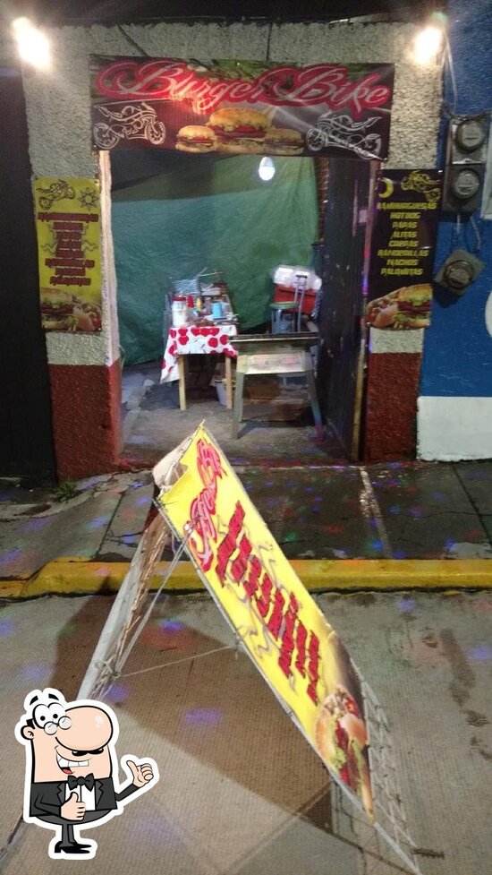 Menu at Burger Bike restaurant, Ciudad Nicolás Romero