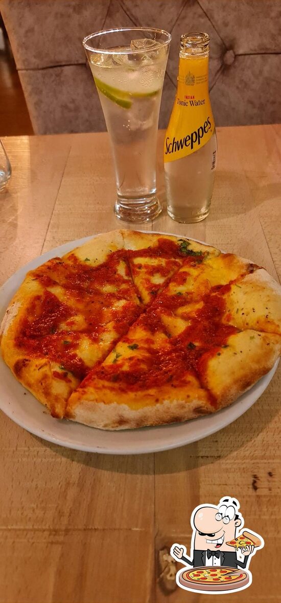 Menu at Colosseo restaurant, Bridgend